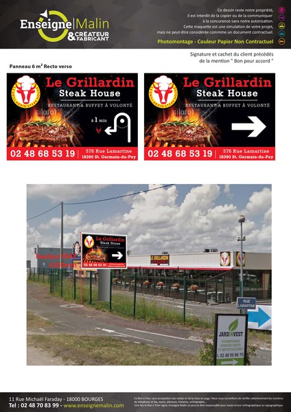 PAO | Enseigne Malin